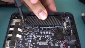 Once The Ssd Is In You Can Screw It Down To Secure It