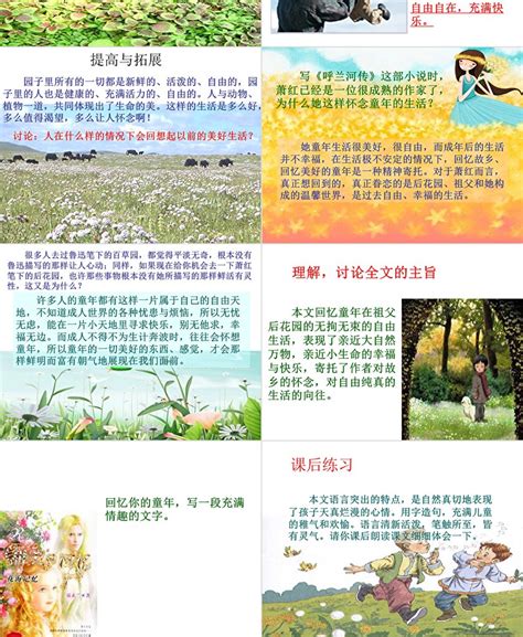 呼兰河传学习介绍课件PPT 卡卡办公