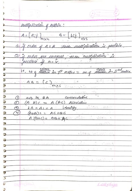 SOLUTION Matrices And Determinants Class Jee Maths Studypool