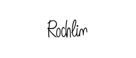 72 Rochlin Name Signature Style Ideas New Electronic Sign