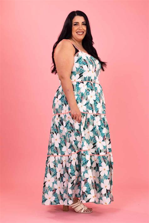 Buy Felicity Maxi Dress Green Floral By Charlo Online Augustine