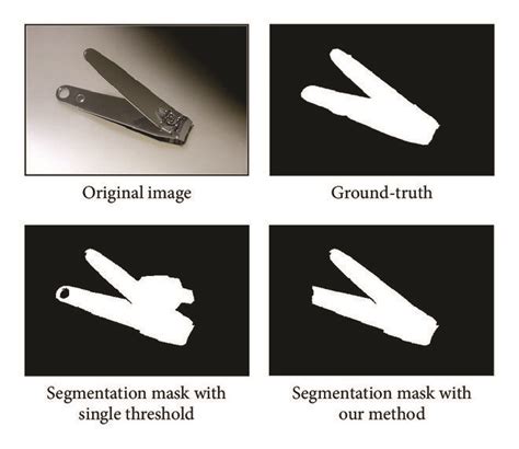 Comparison Of Different Saliency Segmentation Method A Example Image