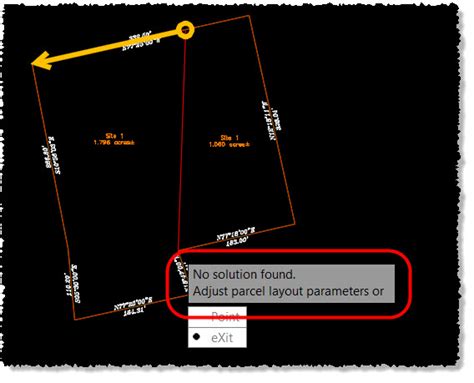 solved parcel creation tools parcel area precision autodesk community