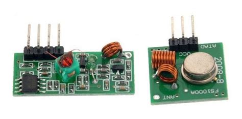 Kit Rf 433mhz Transmissor E Receptor Para Arduino Esp8266