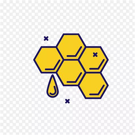 蜂巢和蜂蜜手绘图png图片素材下载图片编号vqkgakpq 免抠素材网