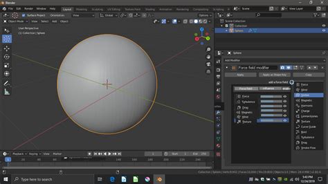 how to use force field in blender at gillian couey blog