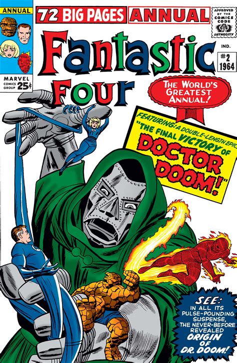 Fantastic Four Annual 1963 2 Comic Issues Marvel