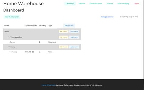 Github Home Warehouse Warehouse Ui Ui For Home Warehouse Api