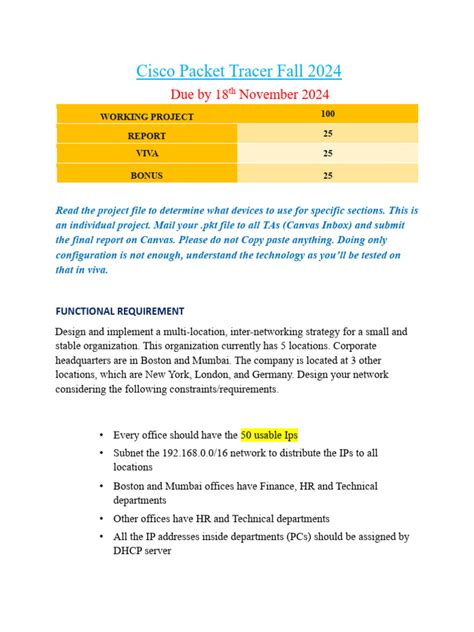 Project Fall 2024 Pdf Computer Network Ip Address