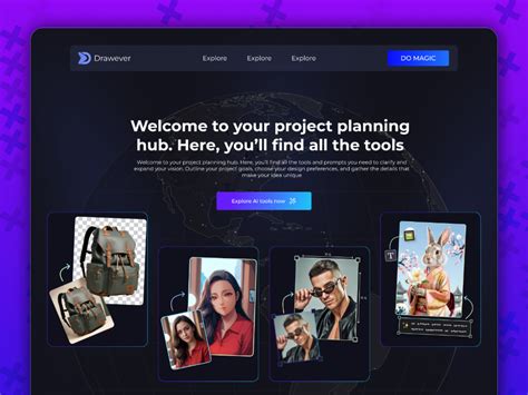 landing page dark mode ui design by ismail oukhrib on dribbble