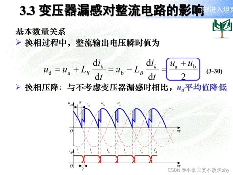 电力电子技术自然换相点 Csdn博客