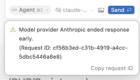 Cursor Stopped Generate Process Bug Reports Cursor Community Forum