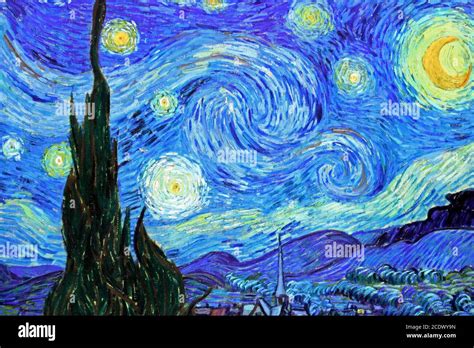 Noche Estrellada Van Gogh Interpretación Starry Night Van Gogh José