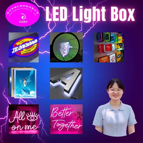 Factory Custom Led Light Box Led Glorifier And Display Rack Product Show Stream 2024