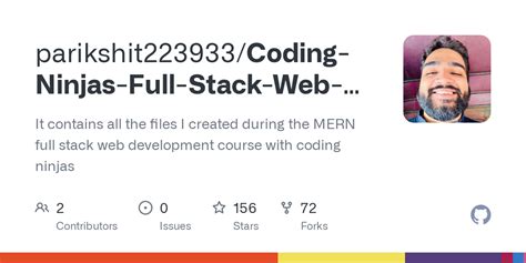 Github Parikshit223933coding Ninjas Full Stack Web Development It