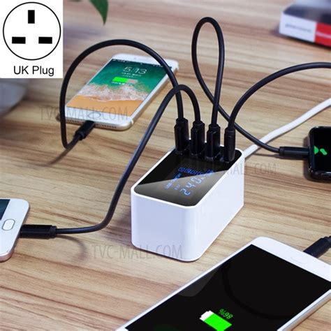 Shop W Type C Usb Port Usb Charging Port Multiple Usb Charger Station With Lcd Digital