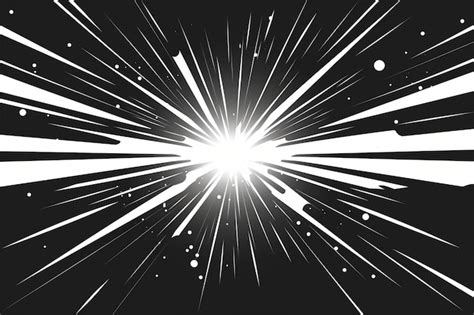 코스의 방사선 속도 선 폭발 배경 슈퍼히어로 액션 플래시 폭발적인 반이는 만화 프리미엄 Ai 생성 이미지