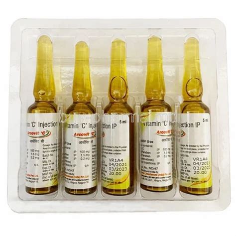 Vitamin C Injection Arcovit C 5 Ml At Rs 200 Box In Nagpur Id