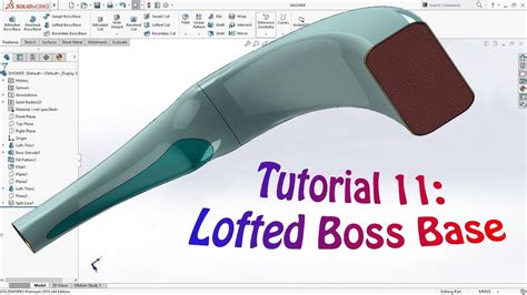 Solidworks Tutorial 11 Lofted Boss Base Shower Model How To Use Lofted Command In Solidworks