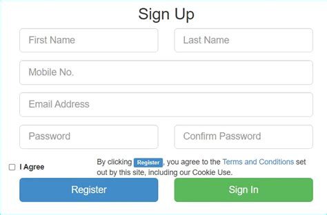 10 Best Bootstrap Signup Form Example In 2025