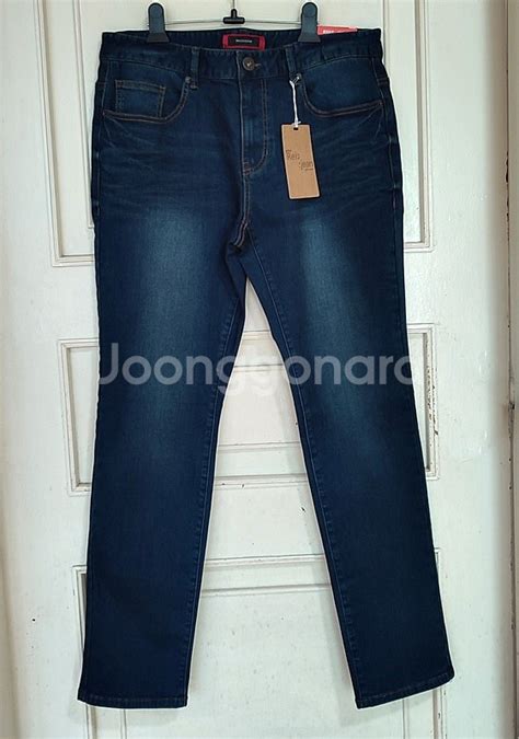 남성기모청바지34 스트레이트핏 남성청바지 겨울청바지 남성의류 중고나라