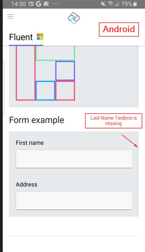 Gallery Androidios Grid Textbox For Last Name Option Is Truncating For Ios And Missing