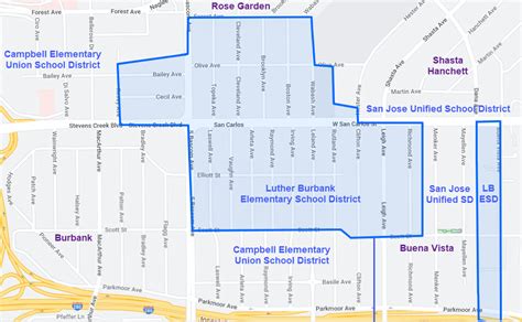 The Burbank Neighborhood In San Jose Valley Of Heart S Delight Blog