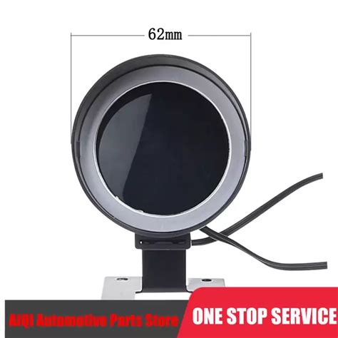 범용 캐논 타입 게이지 온도 및 전압 연결 게이지 디지털 디스플레이 수온 센서 플러그 포함 12v 24v 내장 부품