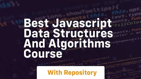 Best Javascript Data Structures And Algorithms Course Youtube