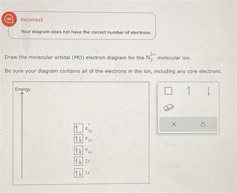 Solved Incorrect Your Diagram Does Not Have The Correct Chegg Com