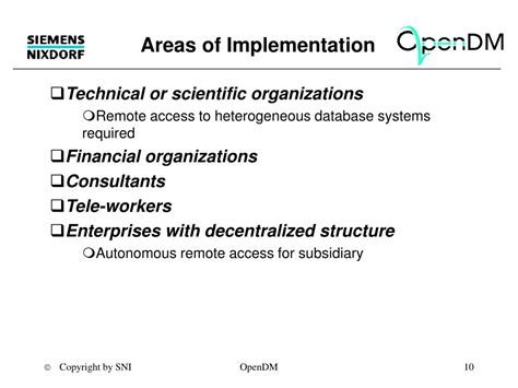 Ppt Opendm Open Database Middleware Powerpoint Presentation Free