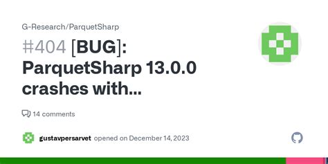 Bug Parquetsharp 1300 Crashes With Segmentation Fault On Alpine318 · Issue 404 · G