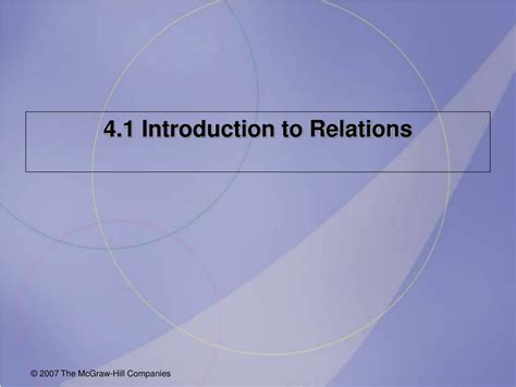 Ppt Chapter 4 Introduction To Relations And Functions Powerpoint