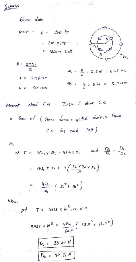 Solved Required Information The Coupled Shafts Shown Are Transmitting Course Hero