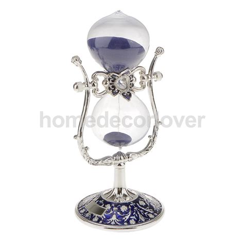 Rotatable Sandglass Hourglass Timer Clock With Sta Vicedeal