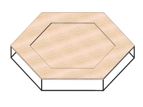 Mesa Hexagonal En Rfa Descargar Cad 58235 Kb Bibliocad