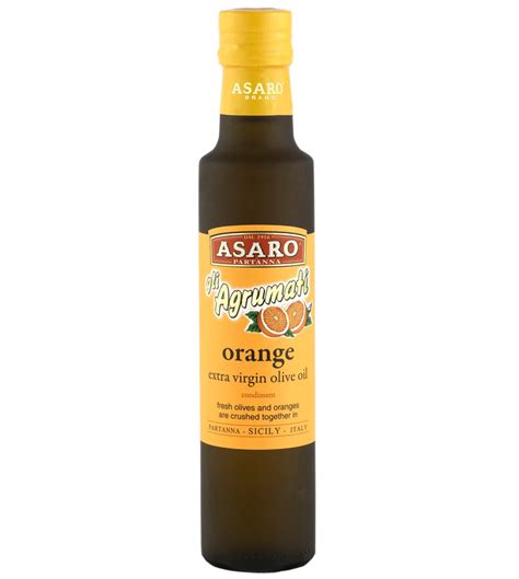 Asaro Agrumati Extra Virgin Olive Oil With Sicilian Moro Orange