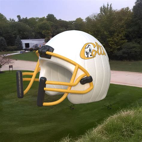 Custom Inflatable Giant Football Helmet Custom Inflatables