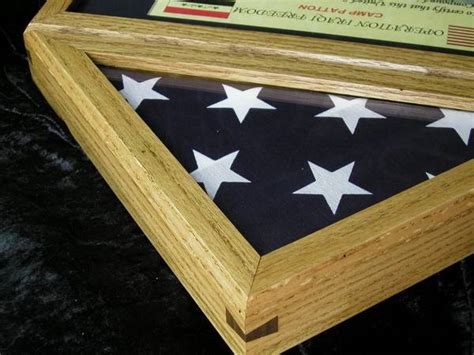 Flag And Certificate Display Case