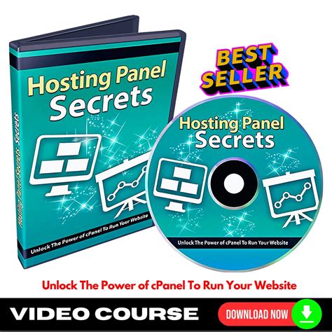 Hosting Panel Secrets Package Video Training Digital Download Shop