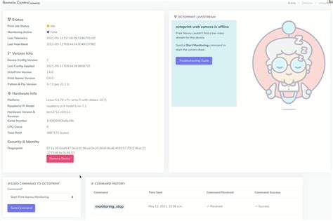 new plugin bug report · issue 92 · bitsy ai octoprint nanny plugin · github