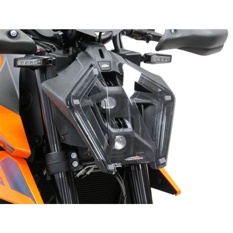 Headlight Protector One Piece For Ktm 1390 Super Duke R And 990 Duke