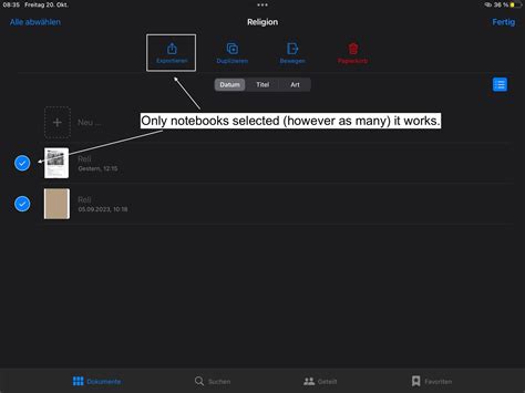 Exporting Whole Folders Suddenly Not Possible Rgoodnotes