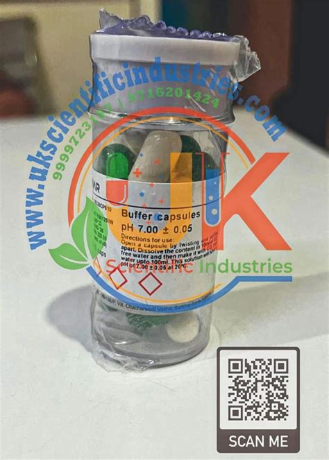 Buffer Capsules Ph 7 00 At ₹ 320 Ml Hydrogen Ion Buffer Solution In
