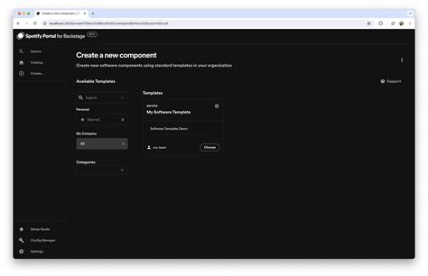 Scaffolder Spotify Plugins For Backstage Developer Documentation