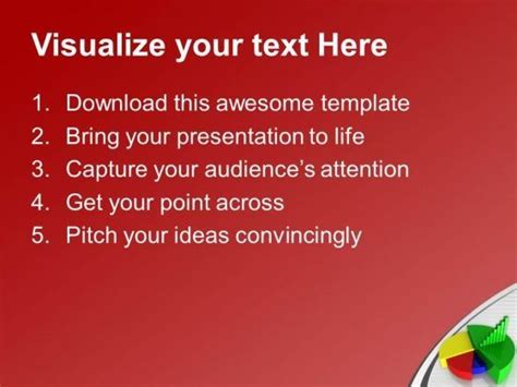 Colorful Pie Chart Under Green Bar Graph PowerPoint Templates Ppt Backgroun