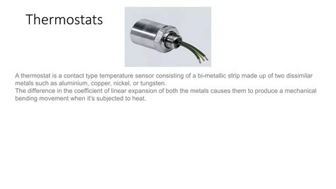 Temperature Sensors Pptx