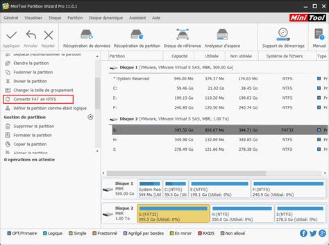 Comment Convertir Fat En Ntfs Minitool Partition Wizard