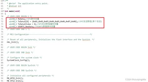 Stm32 Spi主从模式配置与通信实践 Csdn博客 Stm32 Spi主从模式配置与通信实践 Csdn博客