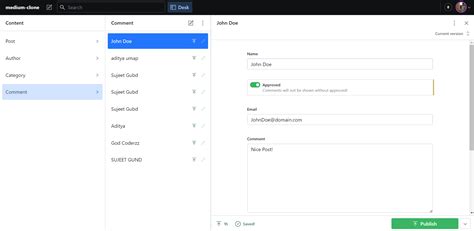 next js blog template with made with